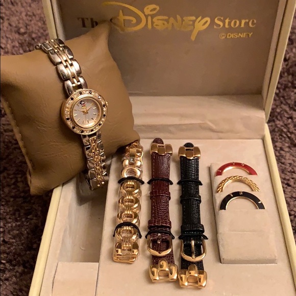 Disney | Accessories | Euc Vintage Disney Mickey Mouse Watch Set | Poshmark